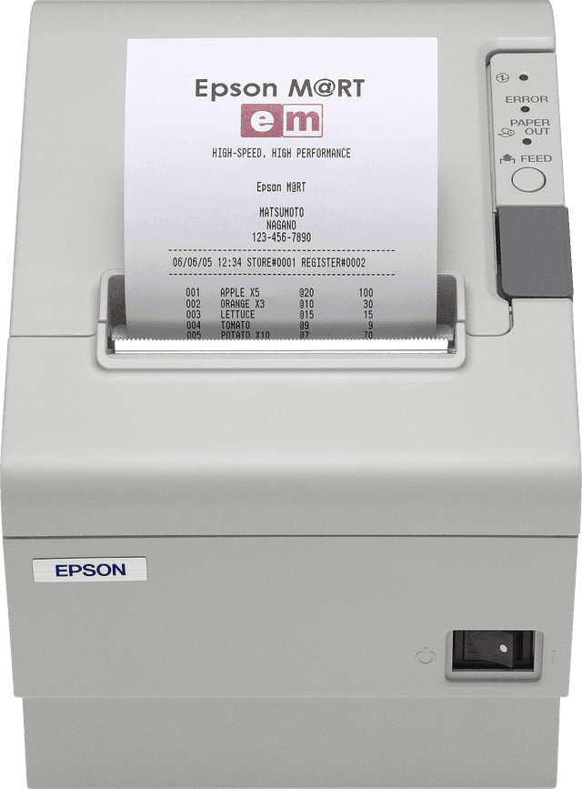 Epson TM-T88IV (032): USB, PS, ECW | Epson Türkiye